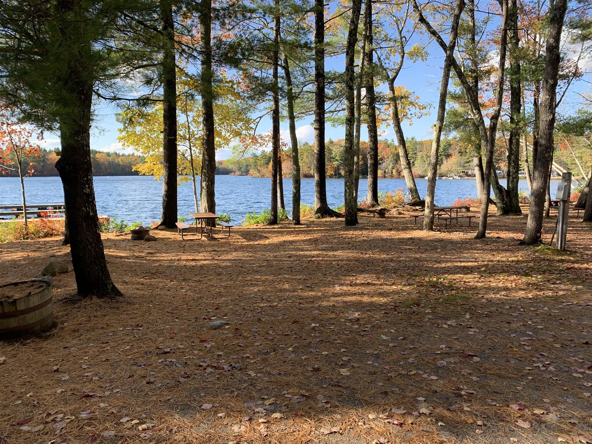 Loon's Haven Family Campground in Naples, Maine - Sites