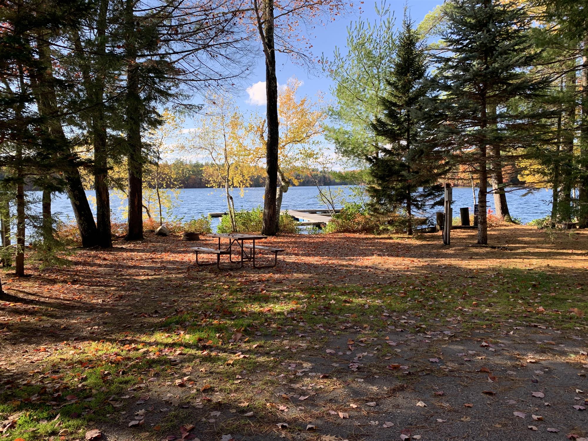 Loon's Haven Family Campground in Naples, Maine - Sites