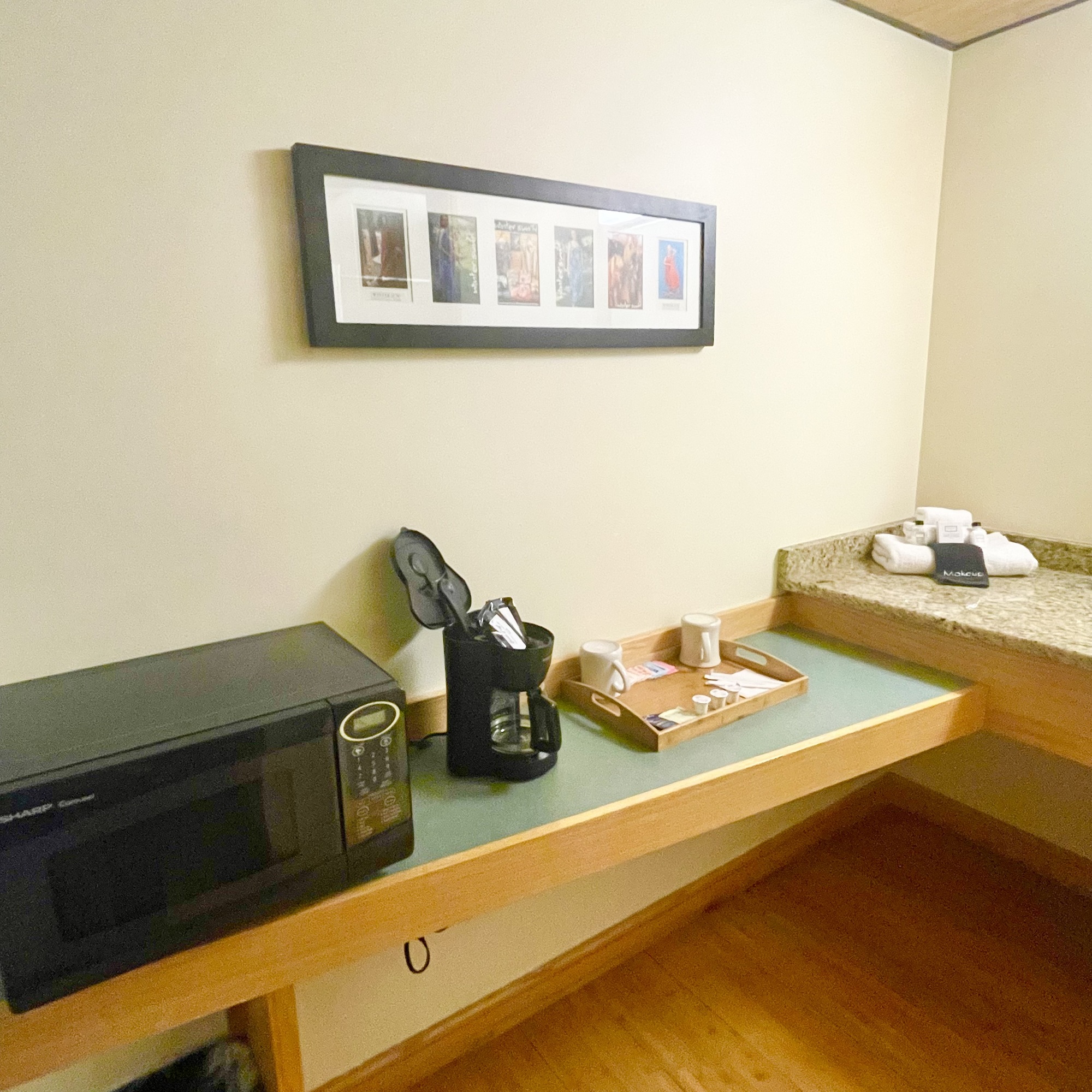 Hotel Floyd in Floyd, Virginia - Winter Sun Room -- 2 Queen Beds -- 106