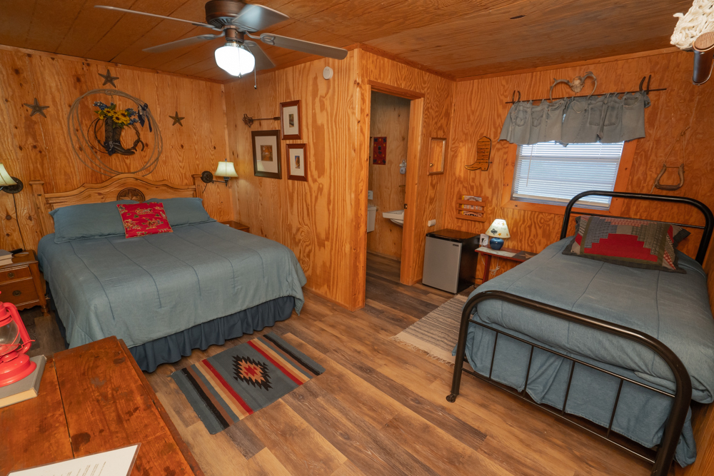 X Bar Ranch Nature Retreat in Eldorado, TX - Cabin 4: The Lone Star