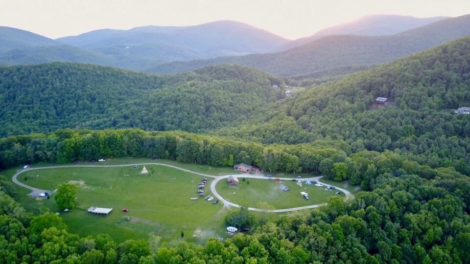 Blue Bear Mountain Camp in Todd, North Carolina - 000) Off Grid Camping ...